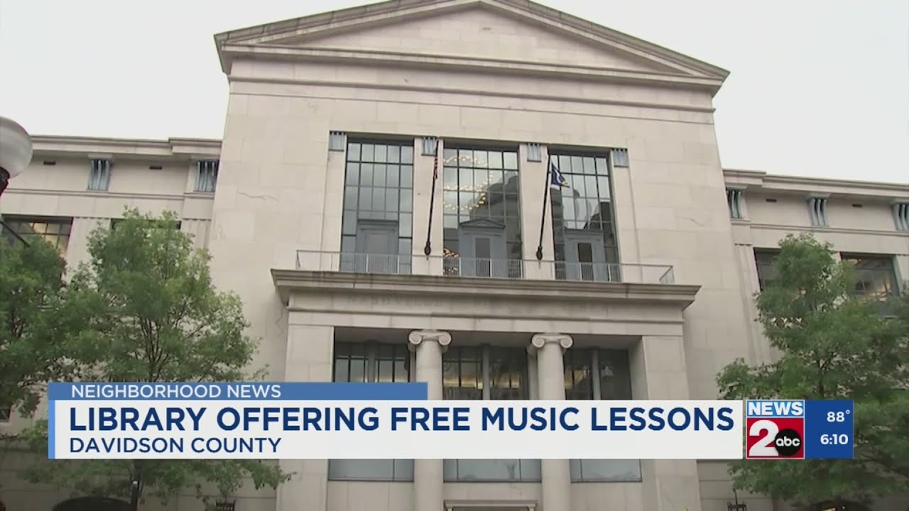 Nashville Public Library launches free music lessons program