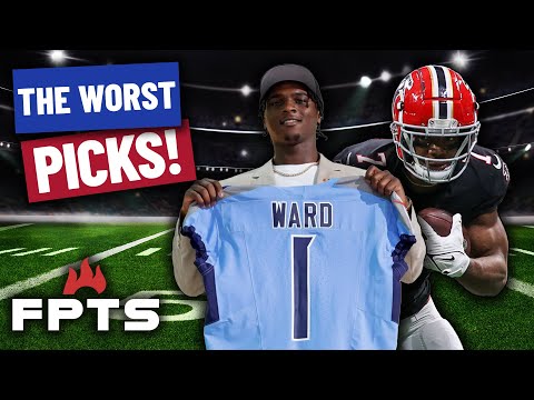 The WORST 2025 Dynasty Fantasy Football Startup Picks You Can Make!