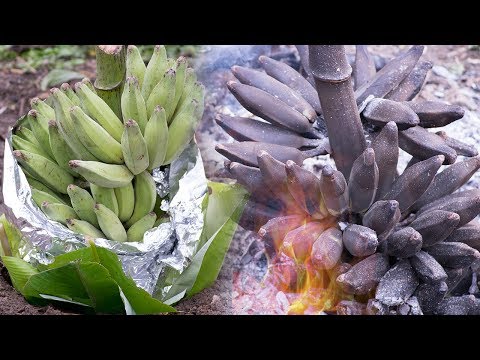 Roasted BUNCH of BANANAS | Life of Natural Foods