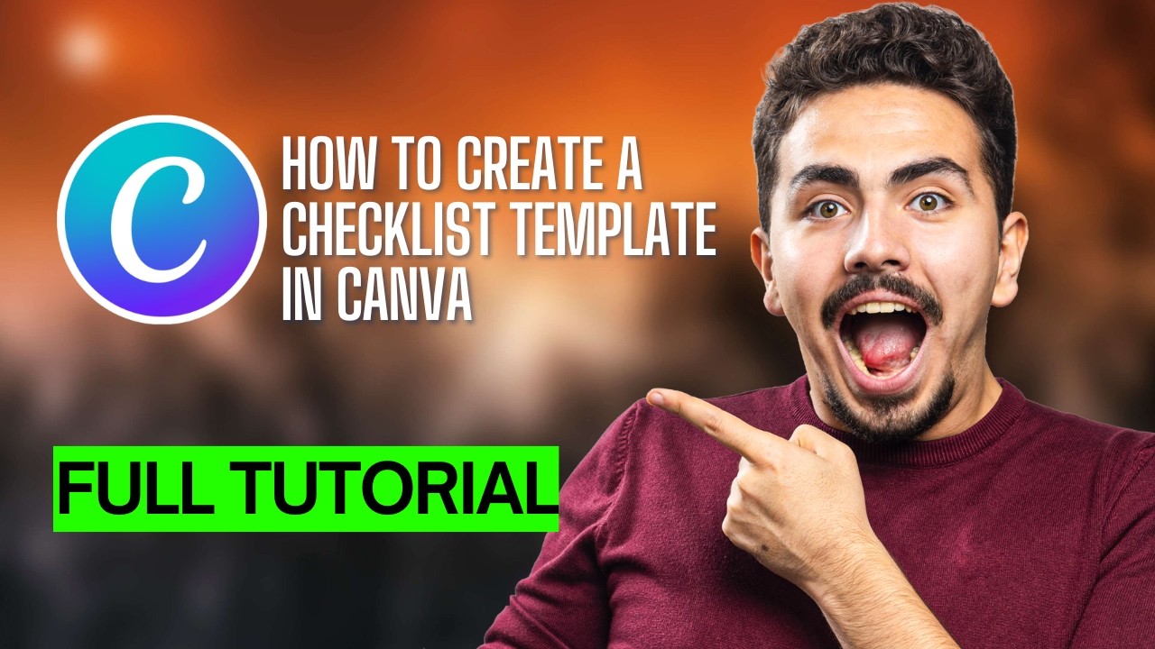 How to Create a Checklist Template in Canva [2026 Full Guide]