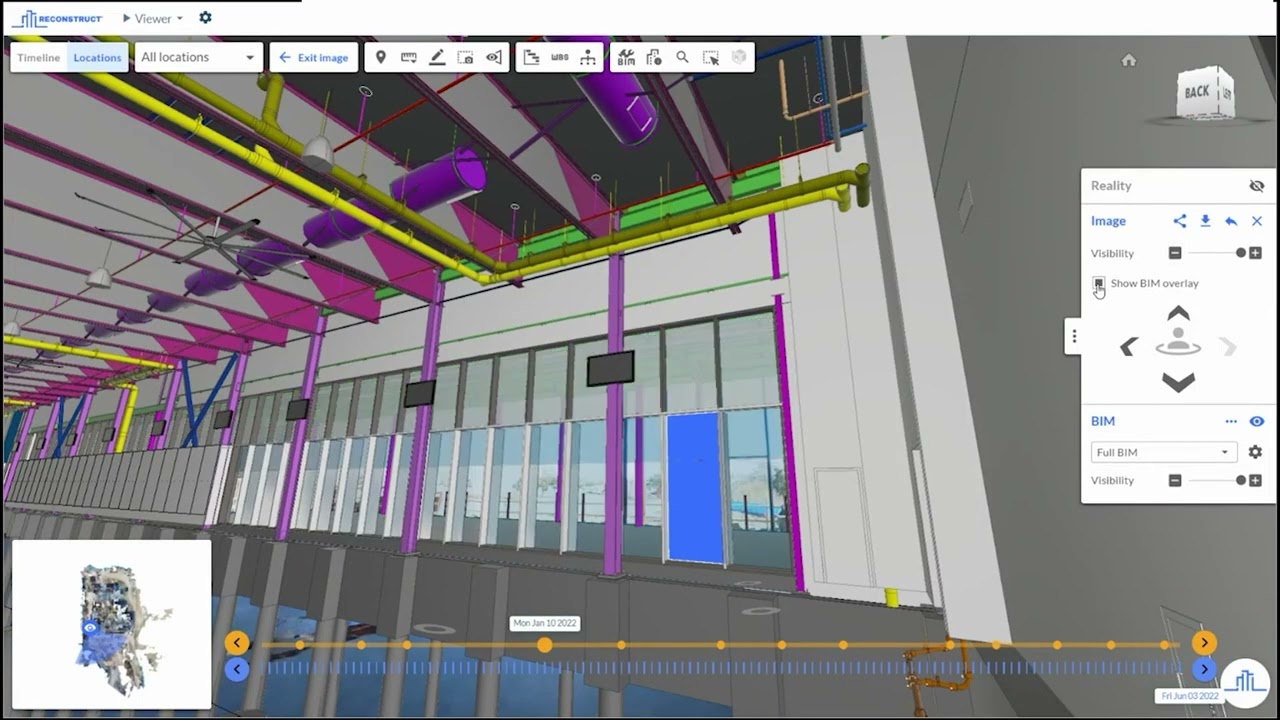 Construction Technology: BIM Overlay with Reconstruct