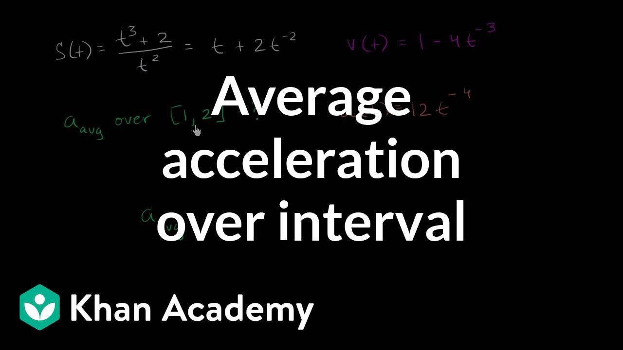Calculating Average Acceleration: A Step-by-Step Guide | Galaxy.ai