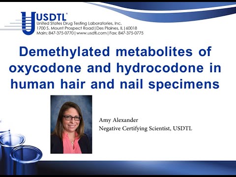 Demethylated Metabolites of Oxycodone and Hydrocodone in Hair and Nail Specimens