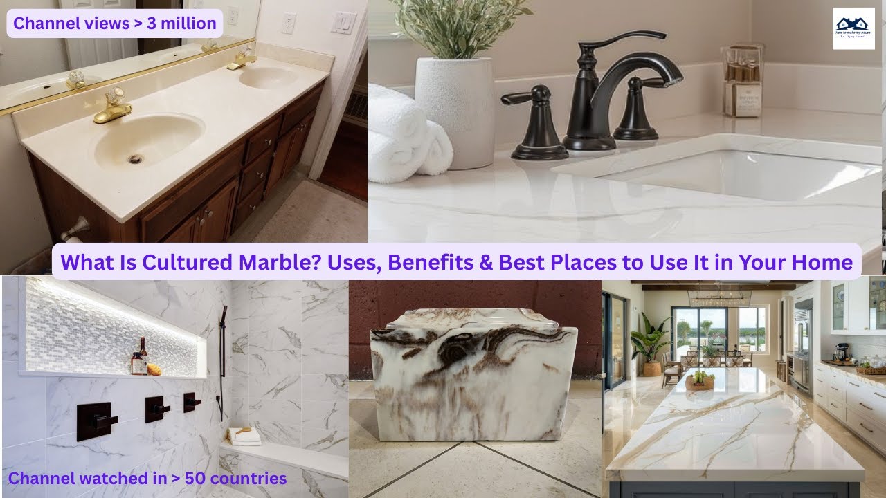 What Is Cultured Marble? Uses, Benefits & Best Places to Use It in Your Home