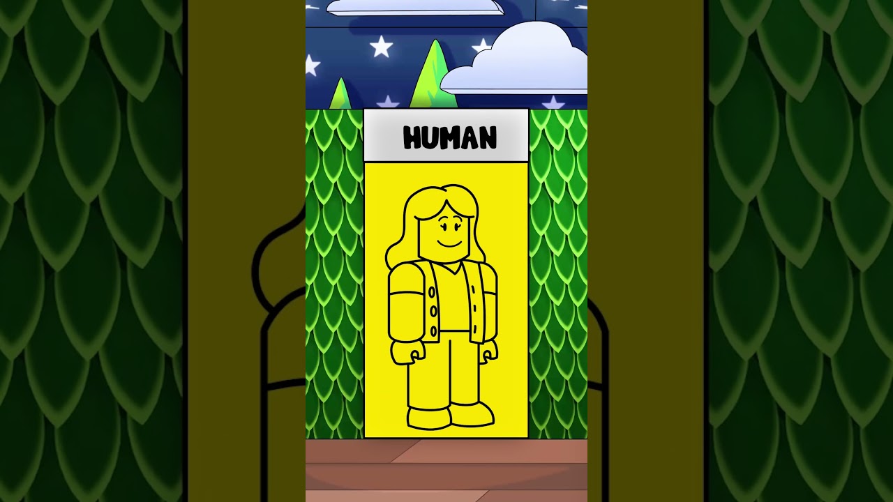 💎 CYAN Rainbow Friends Character Creation! 🌈 (Cartoon Animation)