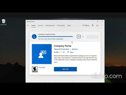 Enroll the device into Intune