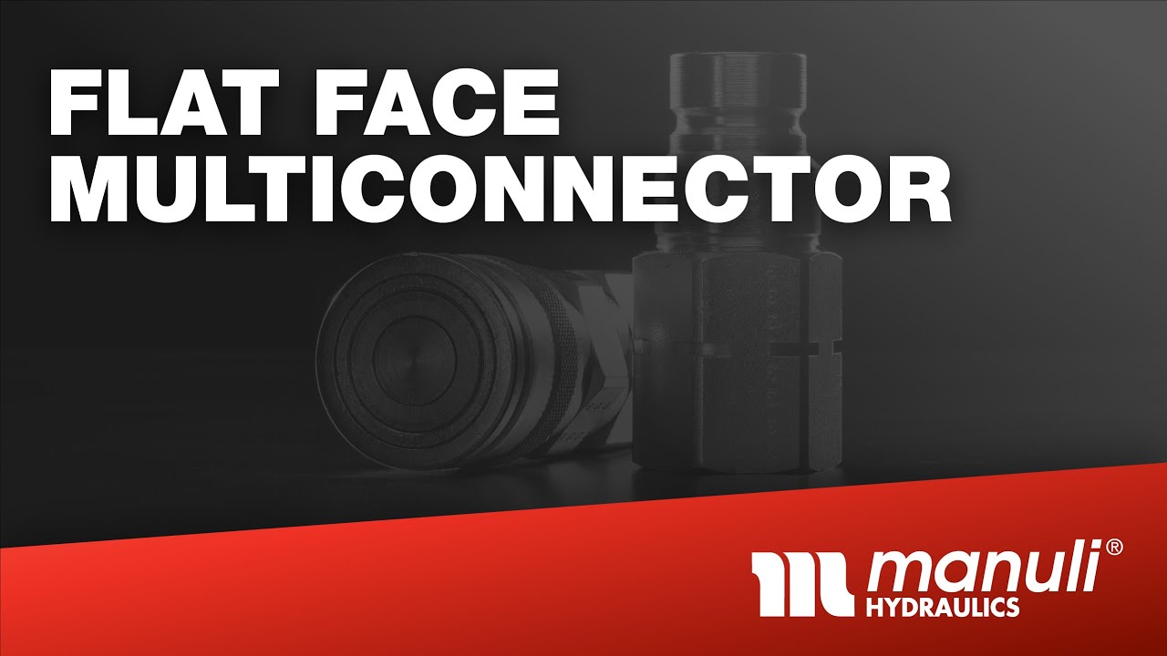 Manuli Hydraulics: Q.Safe - Flat Face Multiconnector
