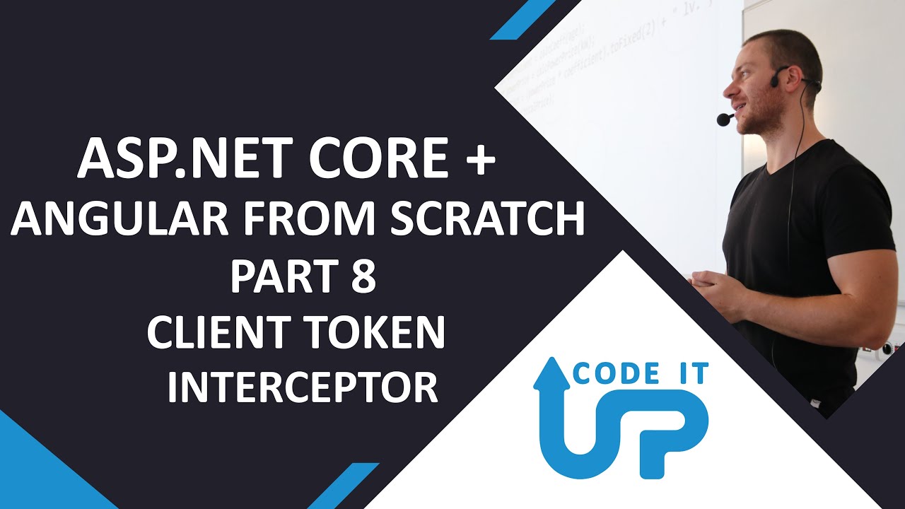 BUILDING an APP with ASP.NET Core & Angular - Part 8 - Client HTTP Token Interceptor