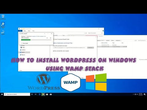 How to install Wordpress On Windows Using WAMP Stack