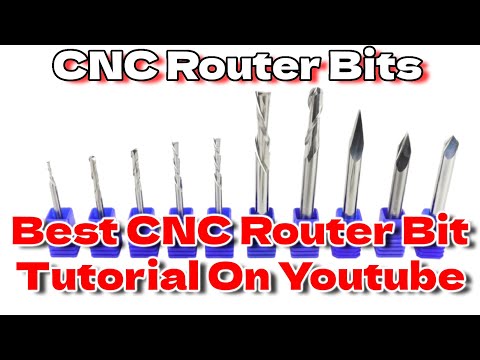 CNC Router Bits Tutorial - Everything You Need To Know