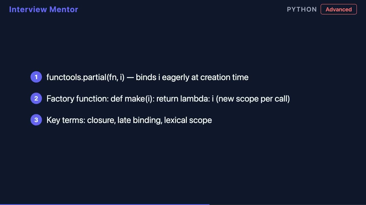 Python Closures & Late Binding: The Loop Trap