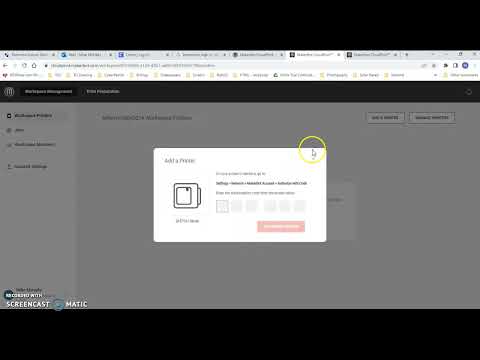 MakerBot CloudPrint - Adding a Printer