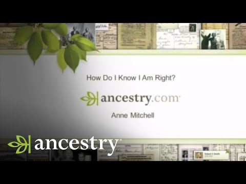 How Do I Know I'm Right? Some Genealogy Basics | Ancestry