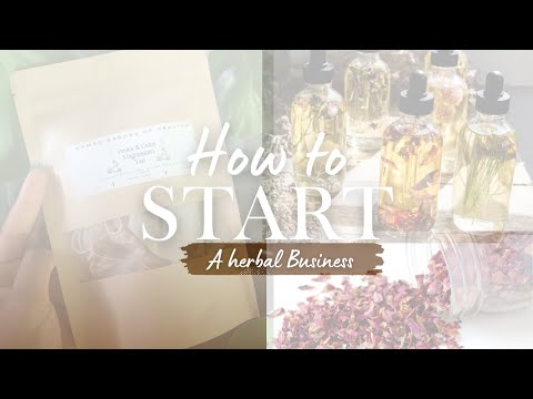 How to Start and Grow a herbal wellness business in 2025