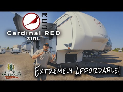 The BEST Fifth Wheel For UNDER $50,000! - 2023 Cardinal Red 31RL