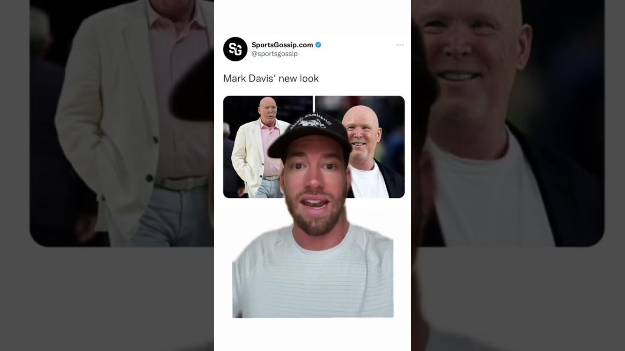 Raiders owner Mark Davis’ haircut is simply unreal. Most notable hair in sports #nfl #markdavis
