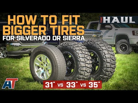 How To Fit Larger Tires on Your Chevy Silverado or GMC Sierra