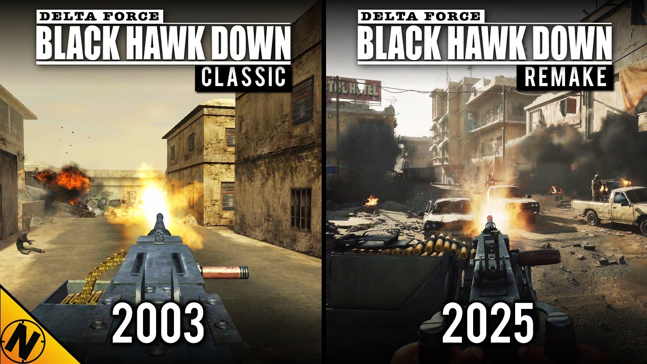 Delta Force: Black Hawk Down Remake vs Original | Direct Comparison