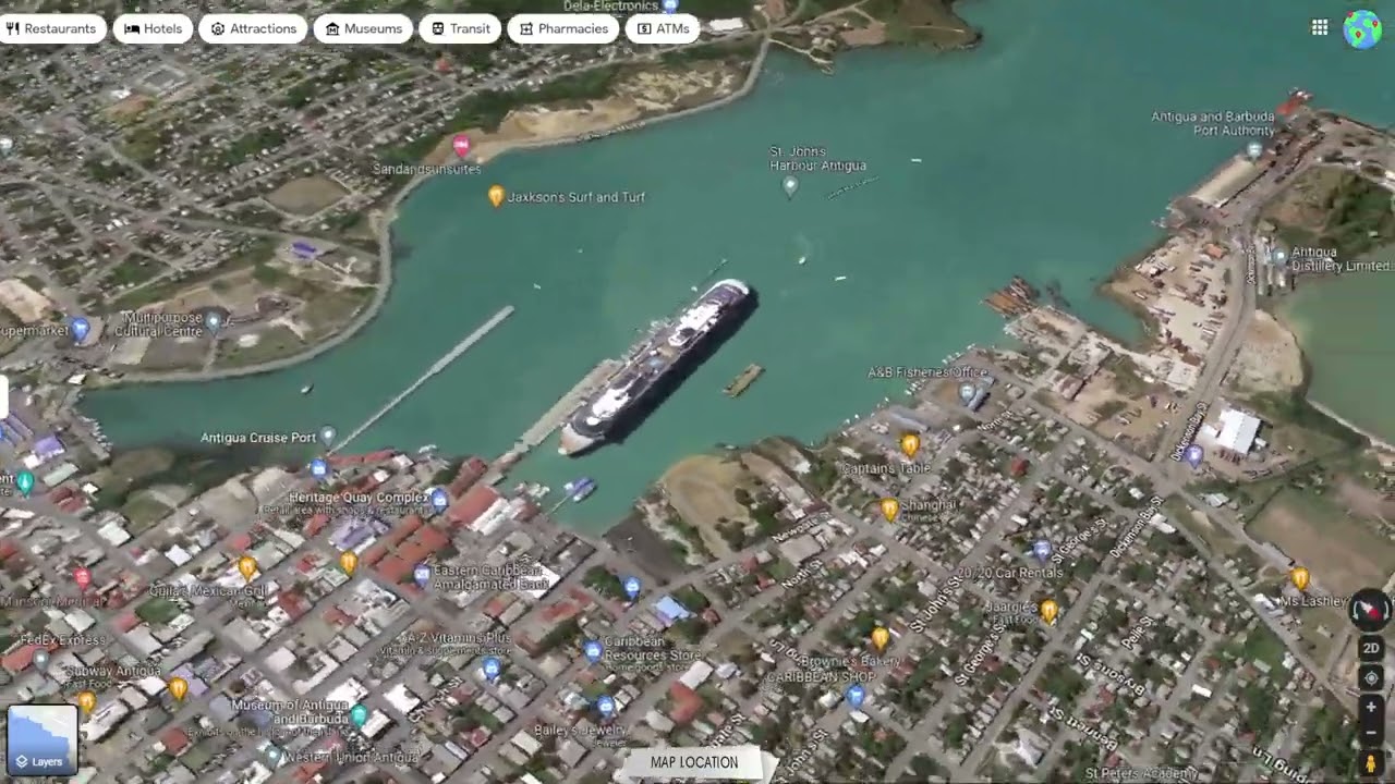 Where on the map - Antigua and Barbuda