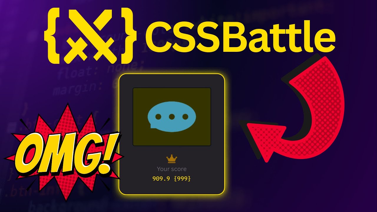 Building A Speech Bubble With CSS - CSS Battle