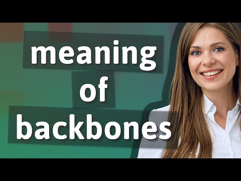 Backbones | meaning of Backbones