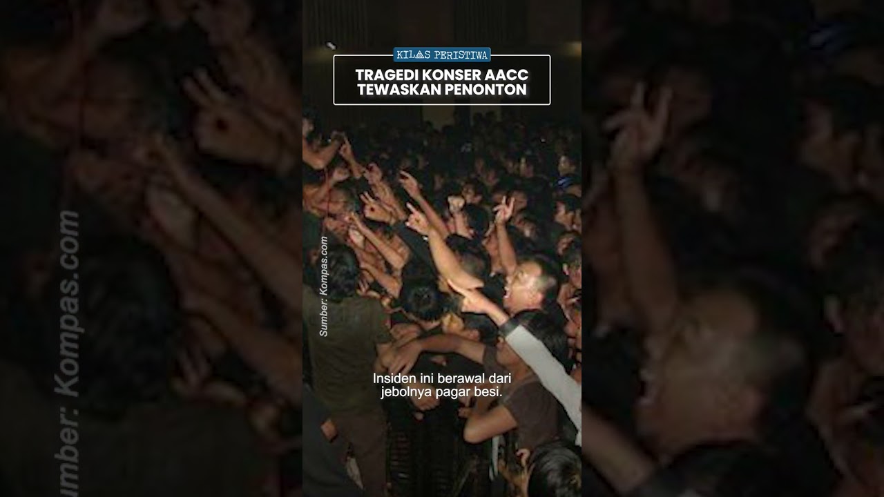 Kilas Peristiwa: Mengenang Insiden Konser Musik AACC Bandung, Penonton Terinjak-injak hingga ...