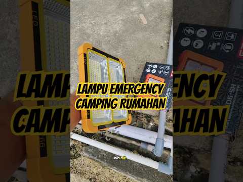 Lampu emergency banyak fitur #lampuemergency