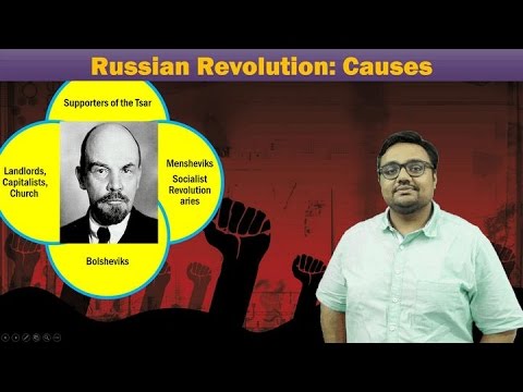 WH-Russian Revolution (1917) Part-I: Socio Economic Causes behind the ...