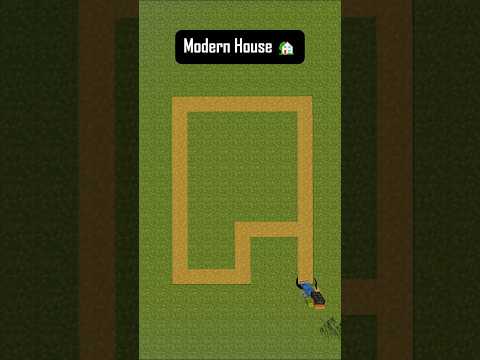 Modern house build tutorial š #minecraft