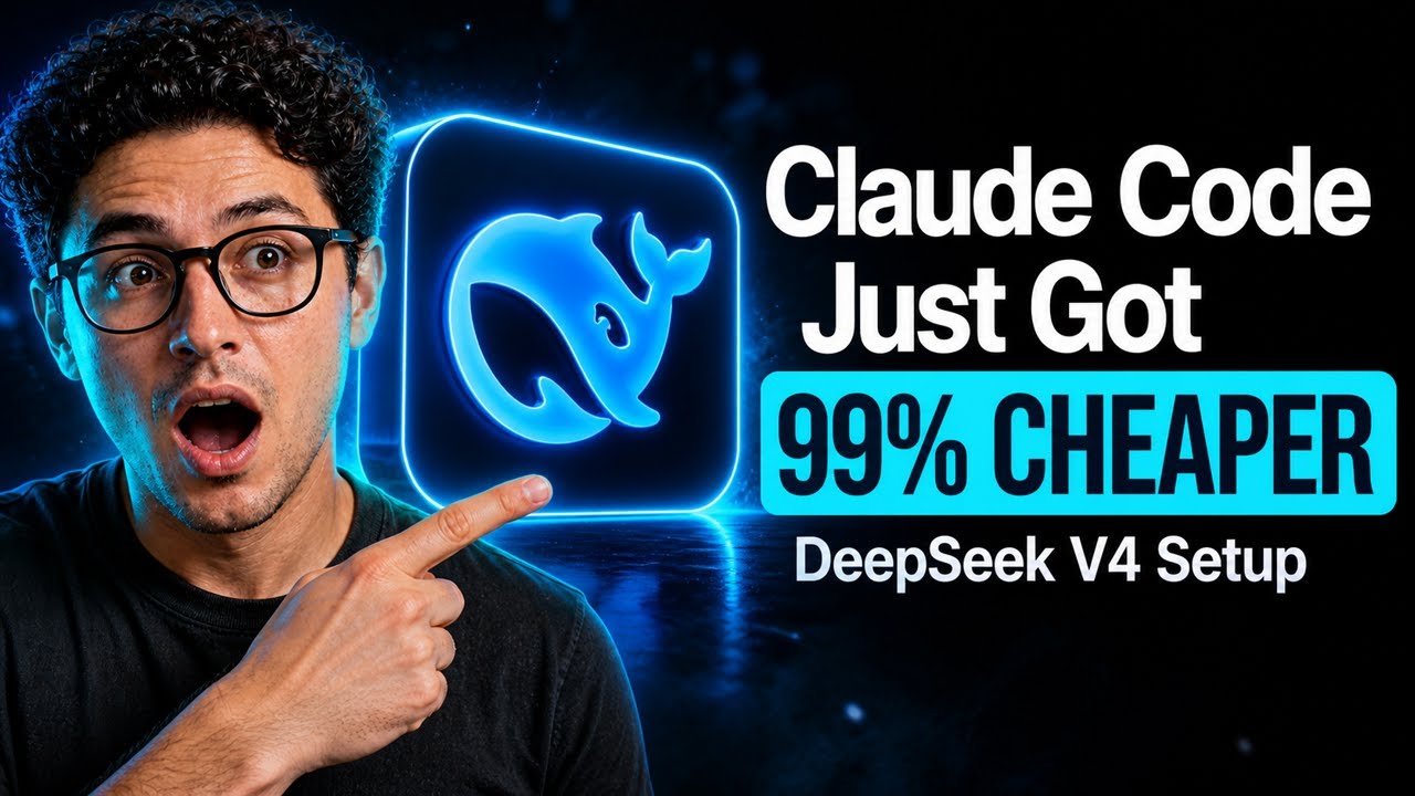 DeepSeek V4 Makes Claude Code 99% Cheaper — Here's the Setup