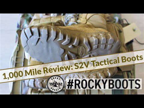 1,000 Mile Review: Rocky S2V Tactical Boots