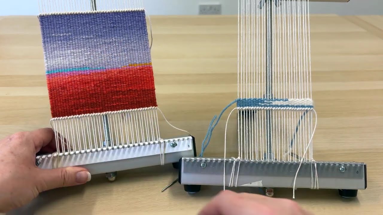 Tapestry Techniques: Hatching & Weft Bundle Placement Explained - Part 1- tapestry for beginners