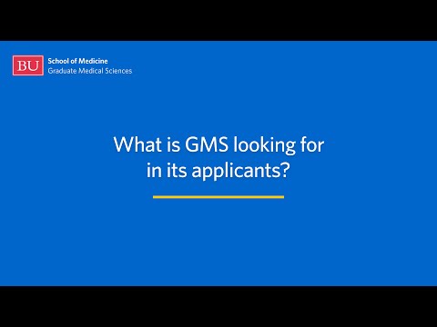 What Is GMS Looking For In Its Applicants?