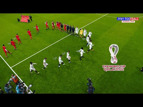 PES - MOROCCO vs PORTUGAL 1/4 FINAL - FIFA World Cup 2022 Qatar - Full Match All Goals - Gameplay PC