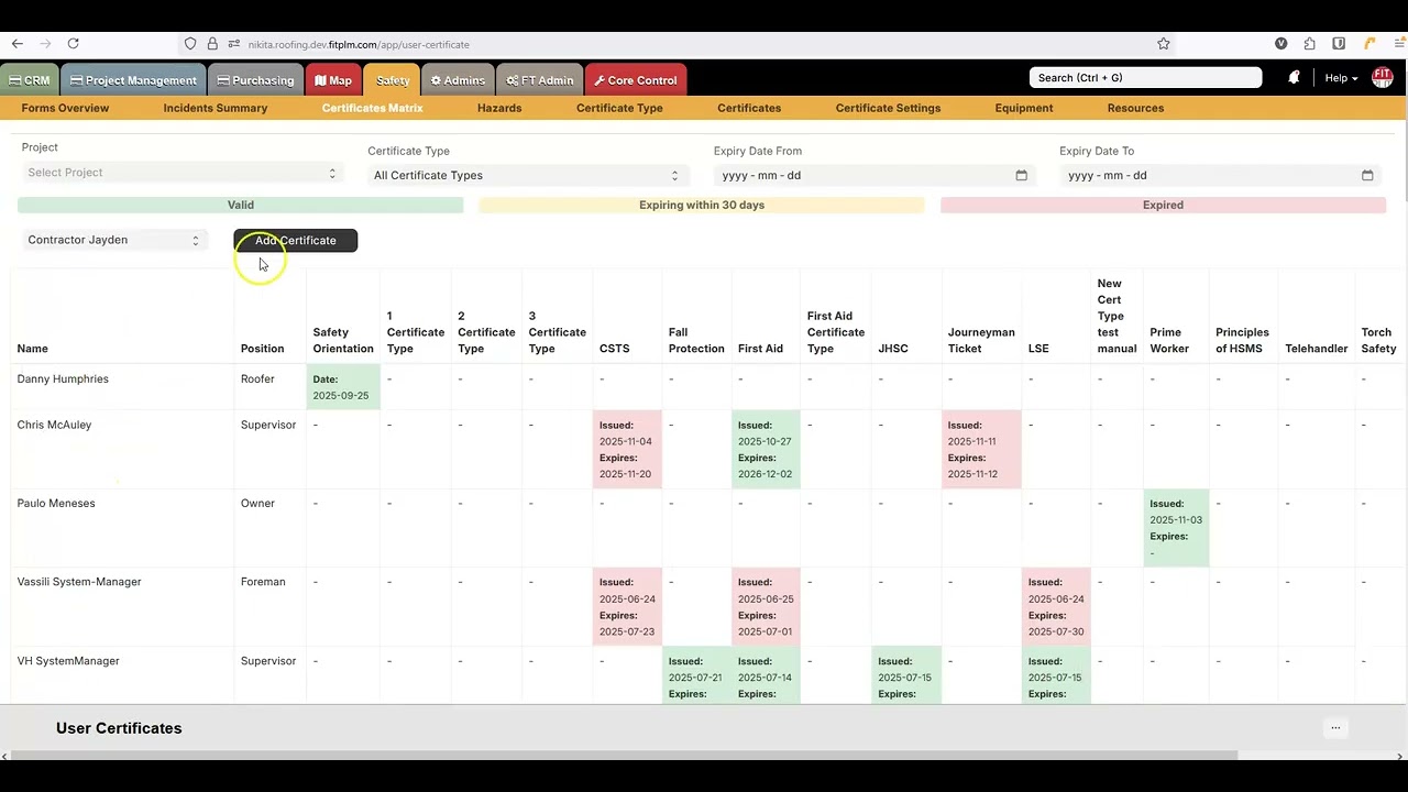 How To Add a User Certificate