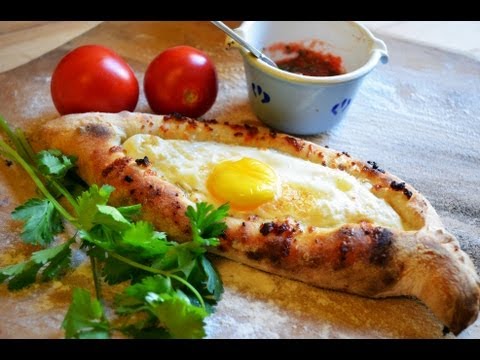 Adjarian Khachapuri Recipe - Part 1: Making the Dough - CookingWithAlia - Episode 197