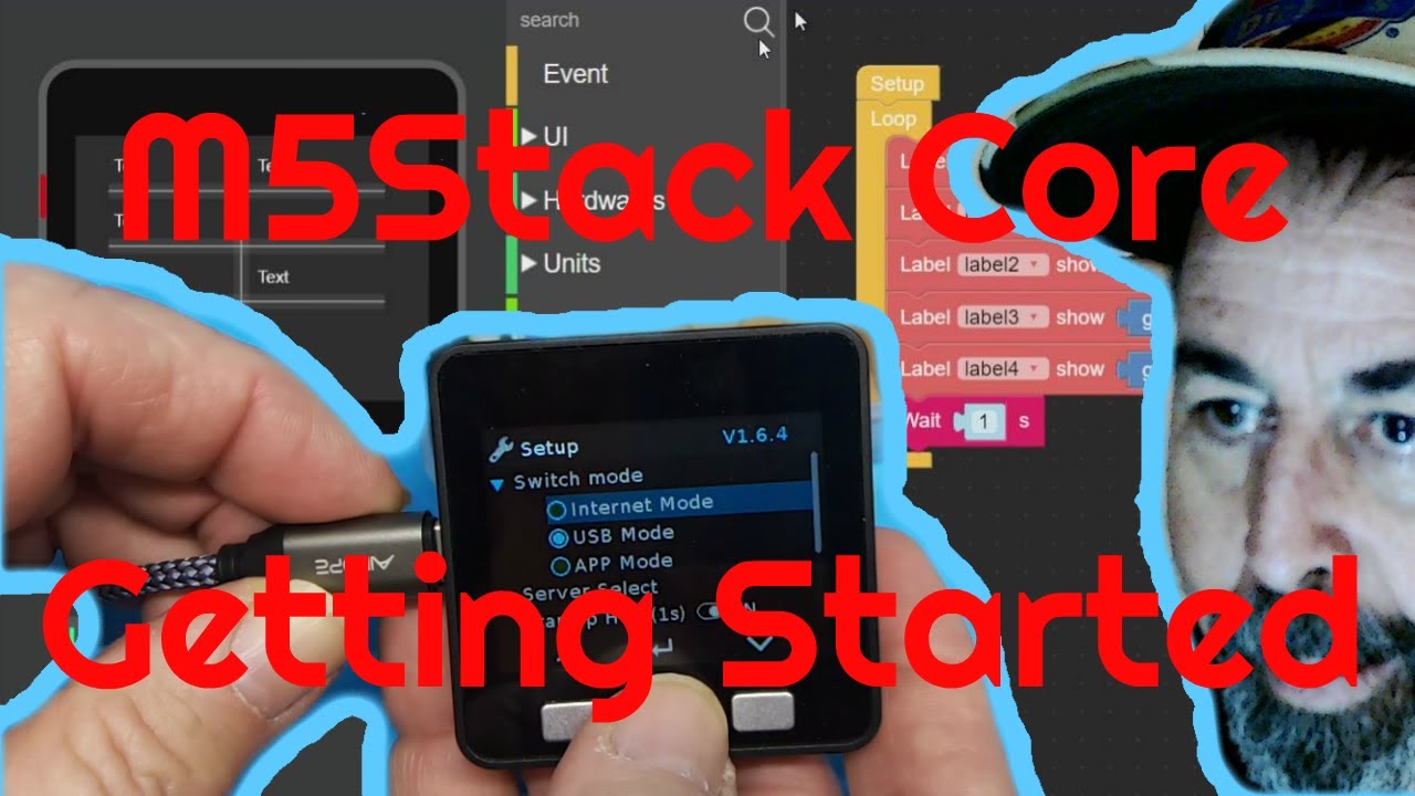Getting Started: M5Stack ESP32 Basic Core and UIFlow