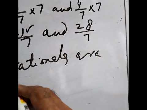to find 6 rational numbers between 3 and 4