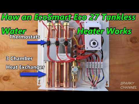 How the EcoSmart ECO 27 Electric Tankless Water Heater Works
