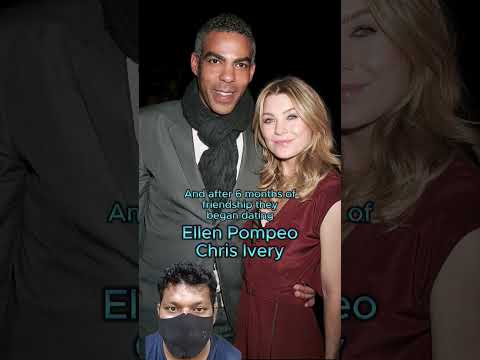 Ellen Pompeo and husband Chris Ivery celebrity #shorts
