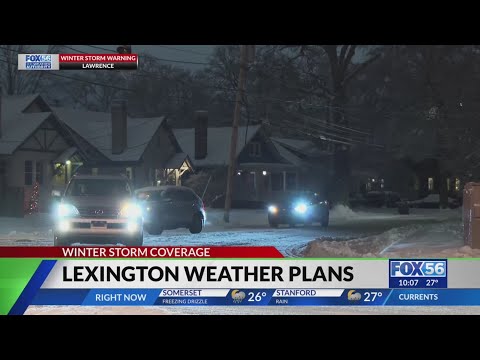 Lexington leaders update public, crews on severe weather