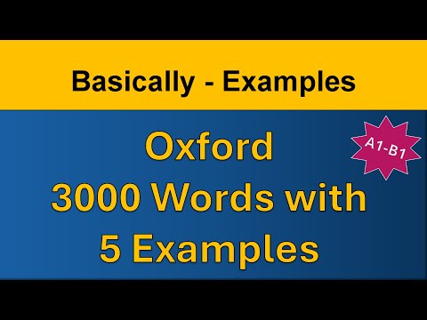 Basically - Examples