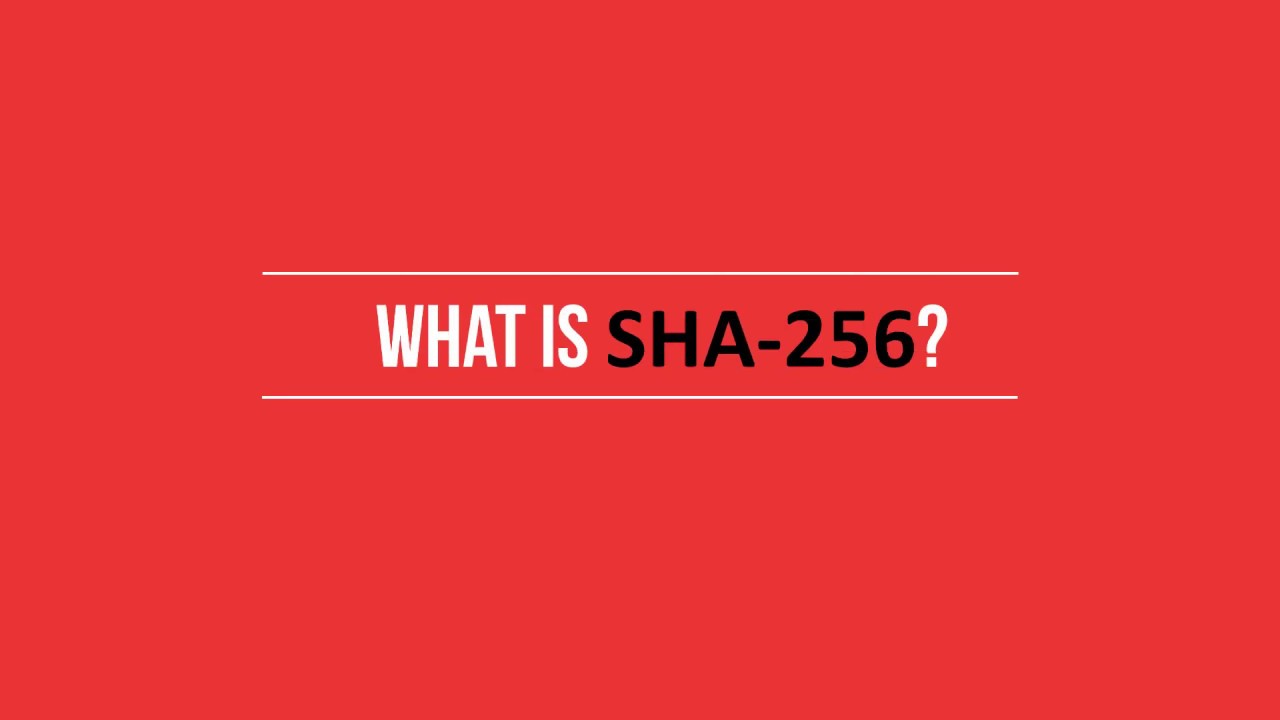 TRON CLASS 062 - What is SHA-256?