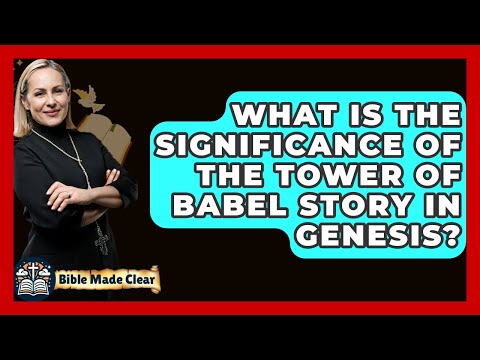 What Is The Significance Of The Tower Of Babel Story In Genesis? - BibleMadeClear.com