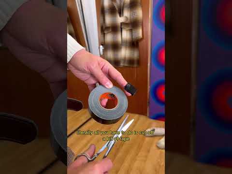 Belt hack for keeping it in place without belt loops!