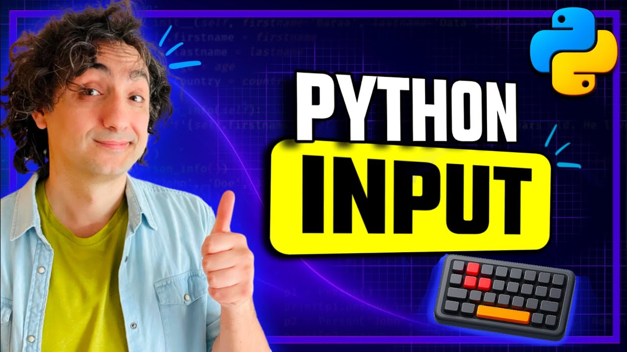 Python Input Function: Visually Explained | #Python Course 6