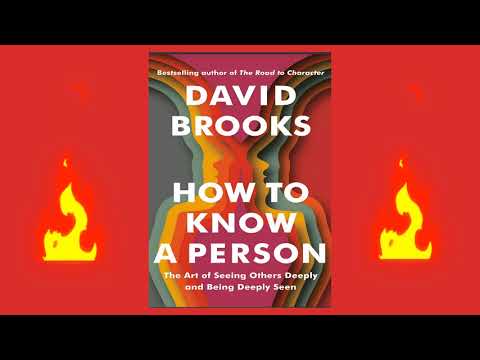 How to know a person by David Brooks
