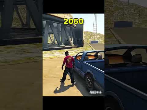 free fire 2024 vs 2050 in feature #freefire