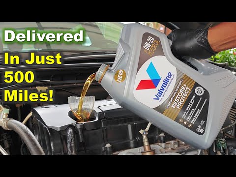 500 miles of Valvoline Restore & Protect Cleans Engine! / Cleared blow-by in 500 miles!