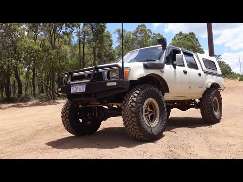 TOYOTA LN106 || Turned ROCKCRAWLER 37s, DOUBLE TRANSFERCASES  || Overview